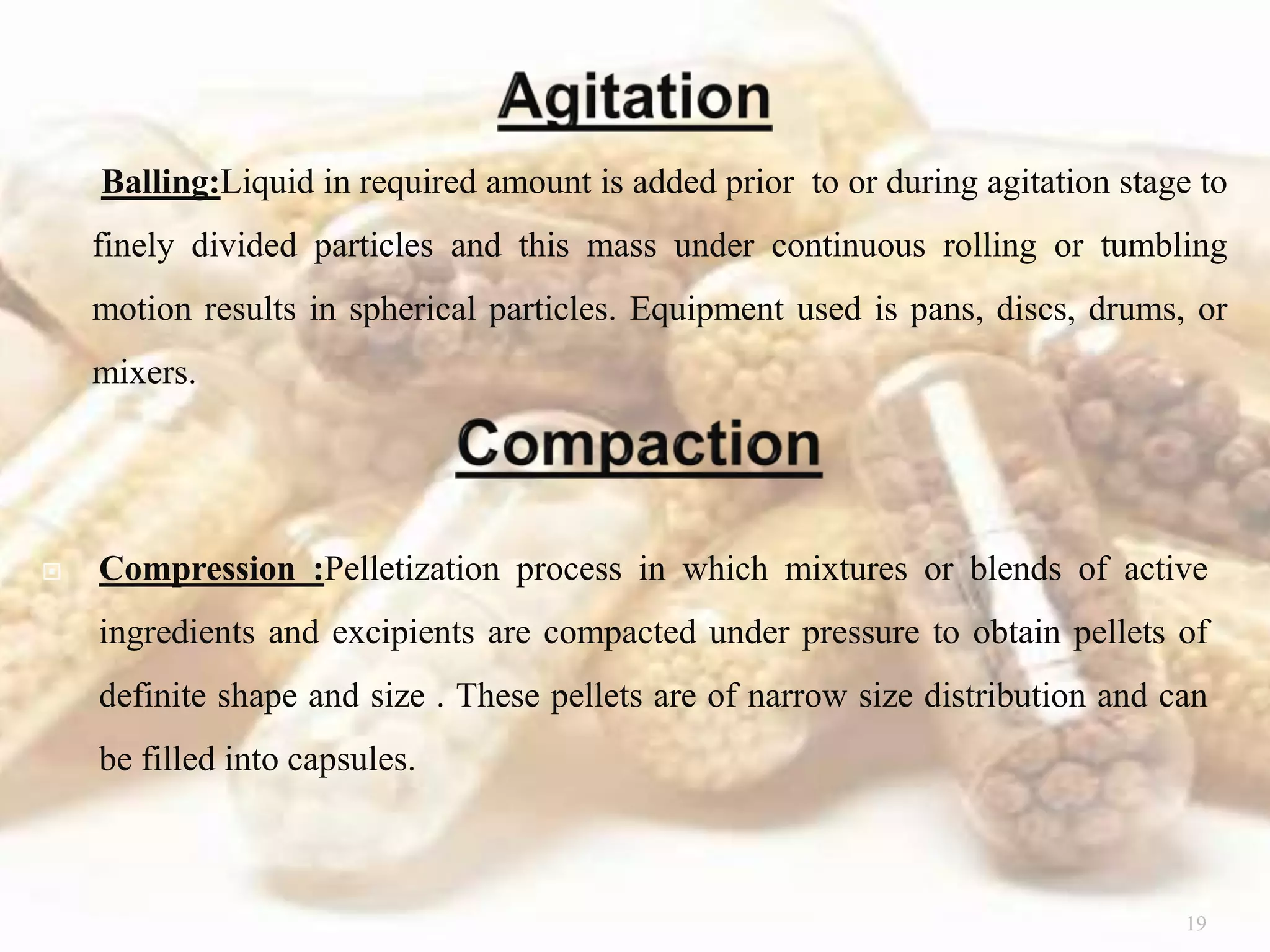 Pelletization | PPTX