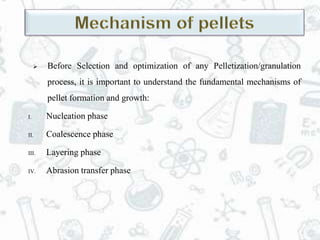 Pelletization | PPTX