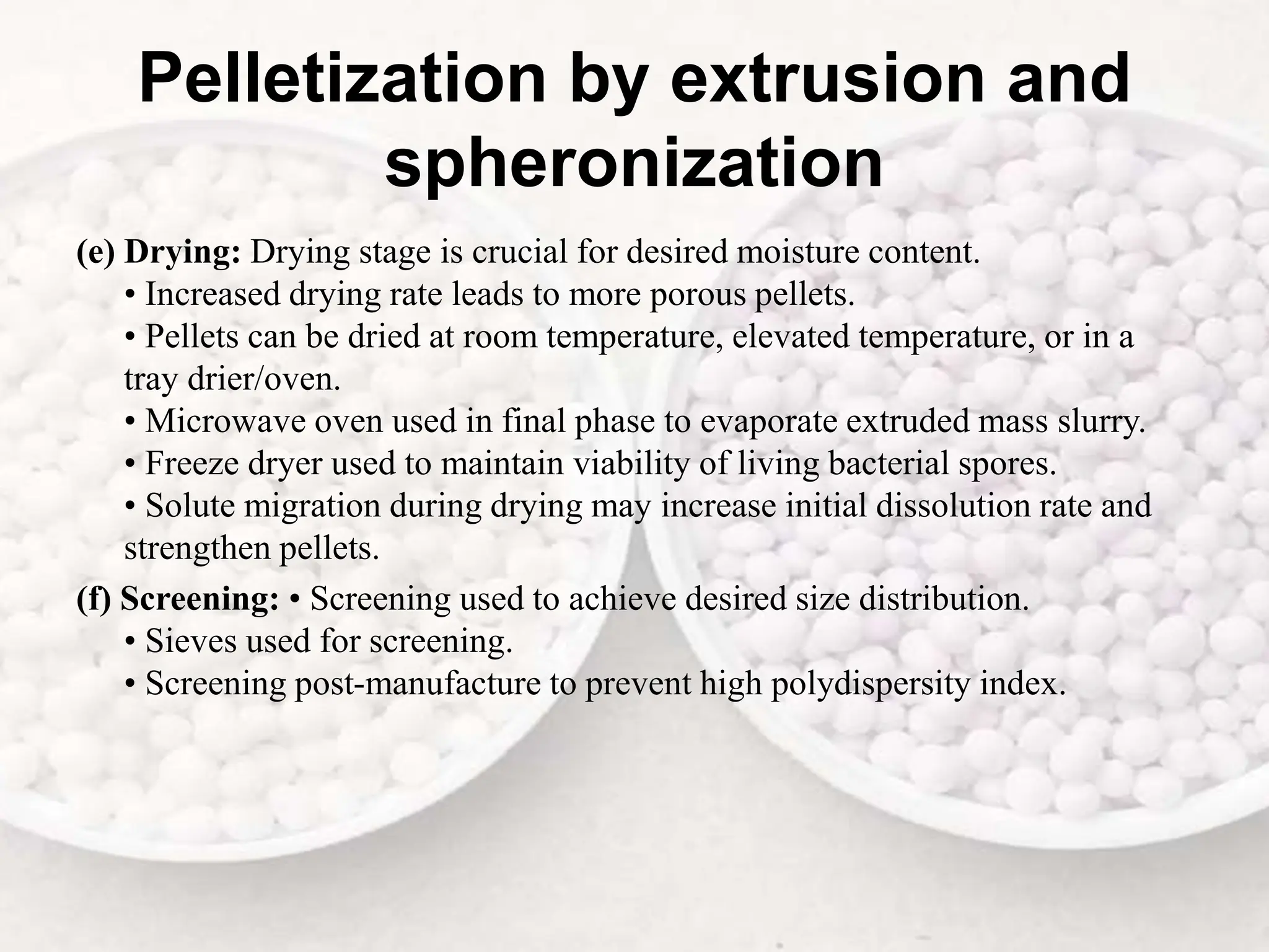 pelletization and pelletization technique | PPTX