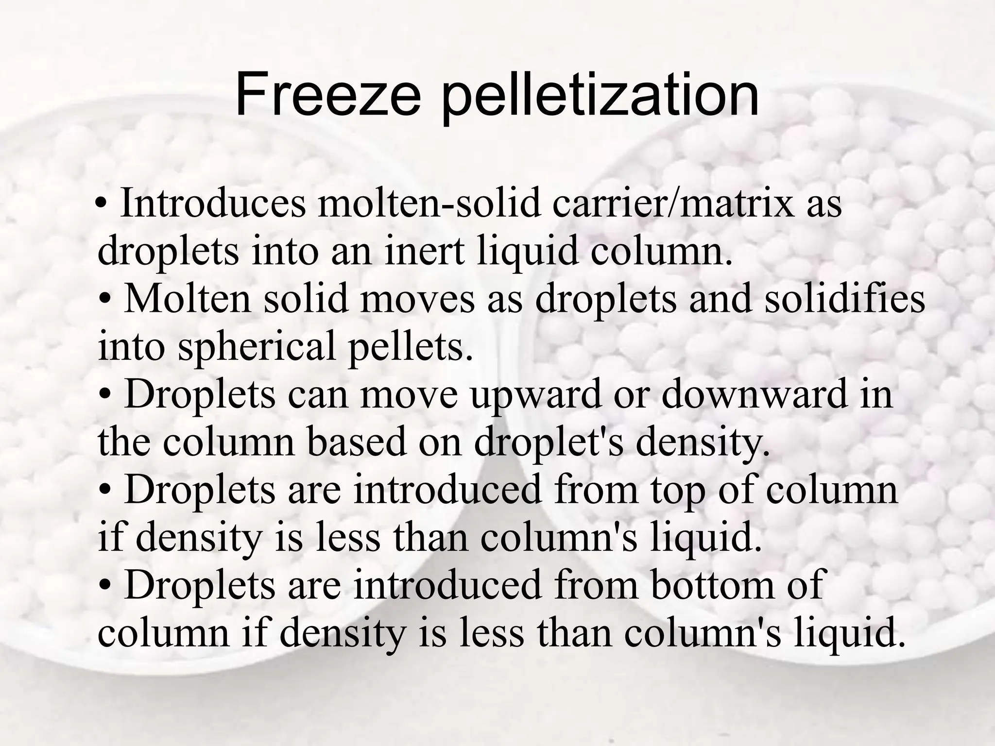pelletization and pelletization technique | PPTX