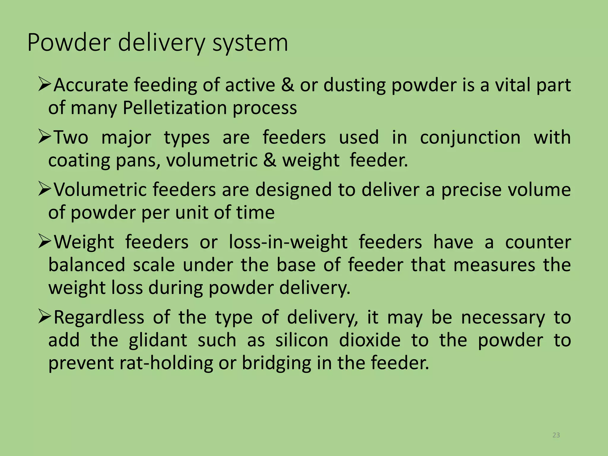 Pelletization - classification, advantages,uses, mechanism,equipments ...
