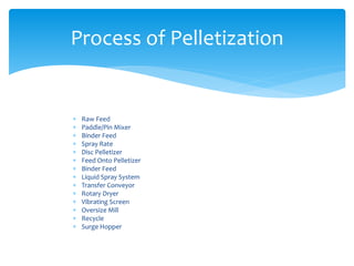 Pelletization and granulation | PPTX