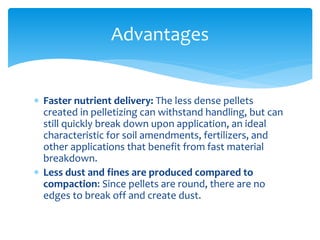 Pelletization and granulation | PPTX