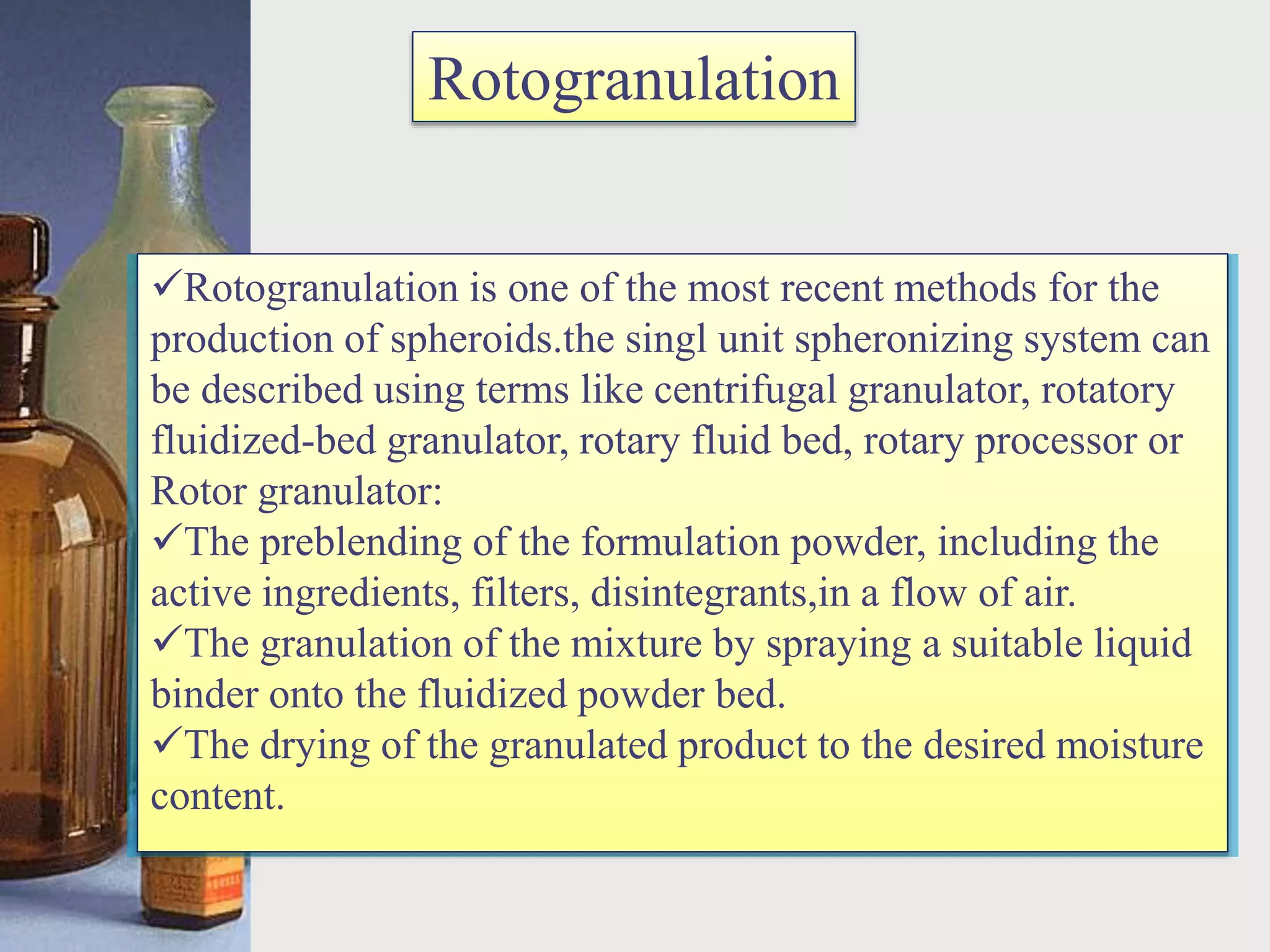 Equipments for Pellets | PPTX