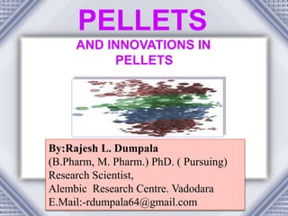 Chapter on Pellets | PPT