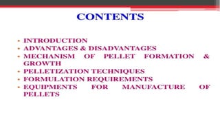 MICROENCAPSULATION - PELLETS, PREPARATION AND EVALUATION. | PPTX