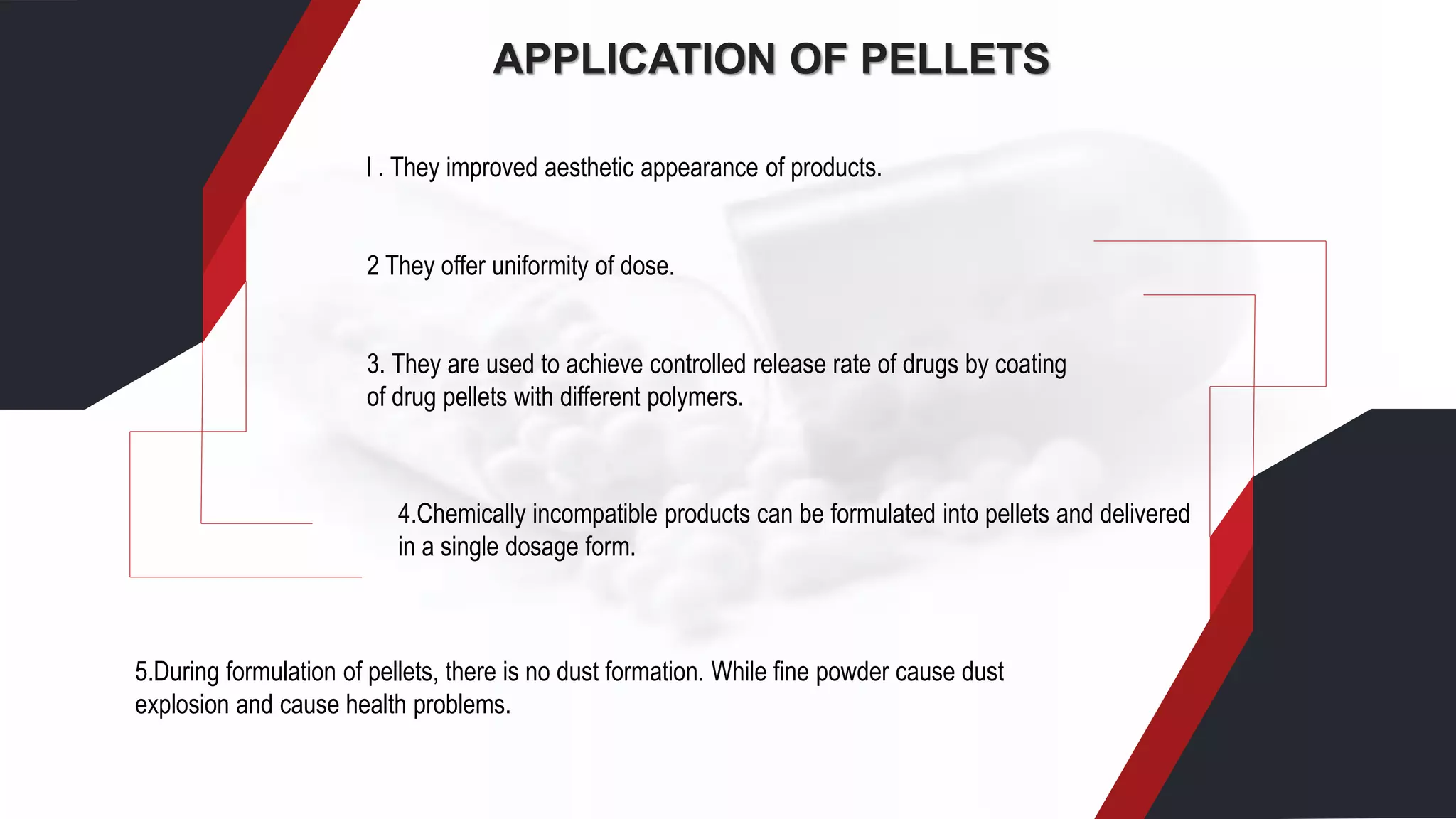 Pellets- Industrial pharmacy | PPTX