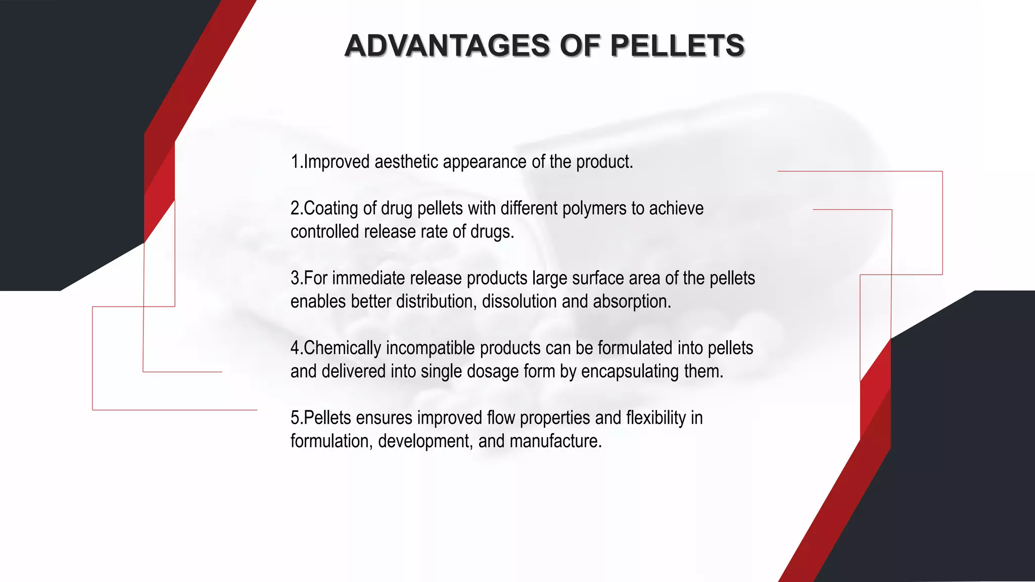 Pellets- Industrial pharmacy | PPTX