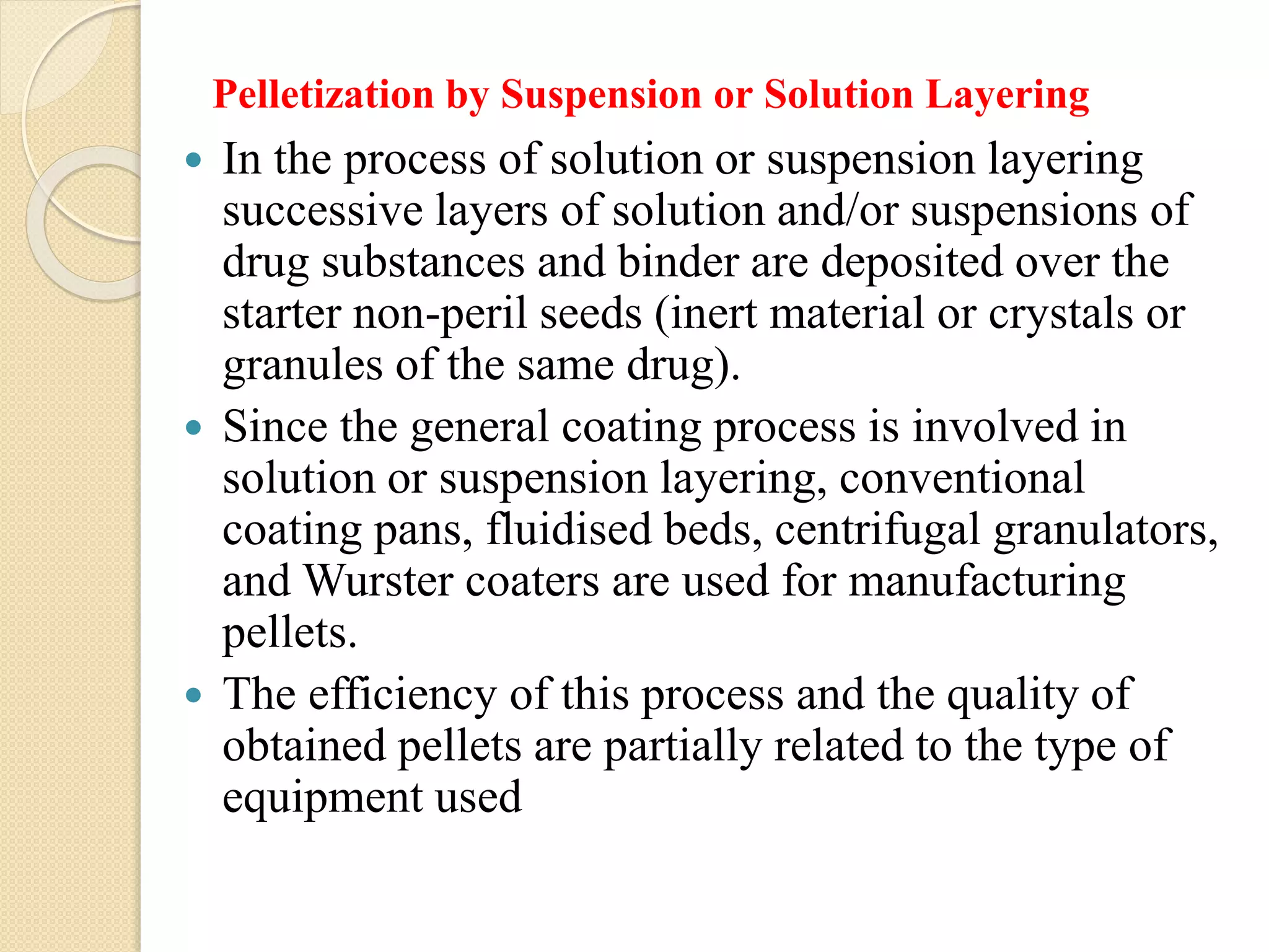 PELLETS AND PELLETIZATION TECHNIQUES | PPTX