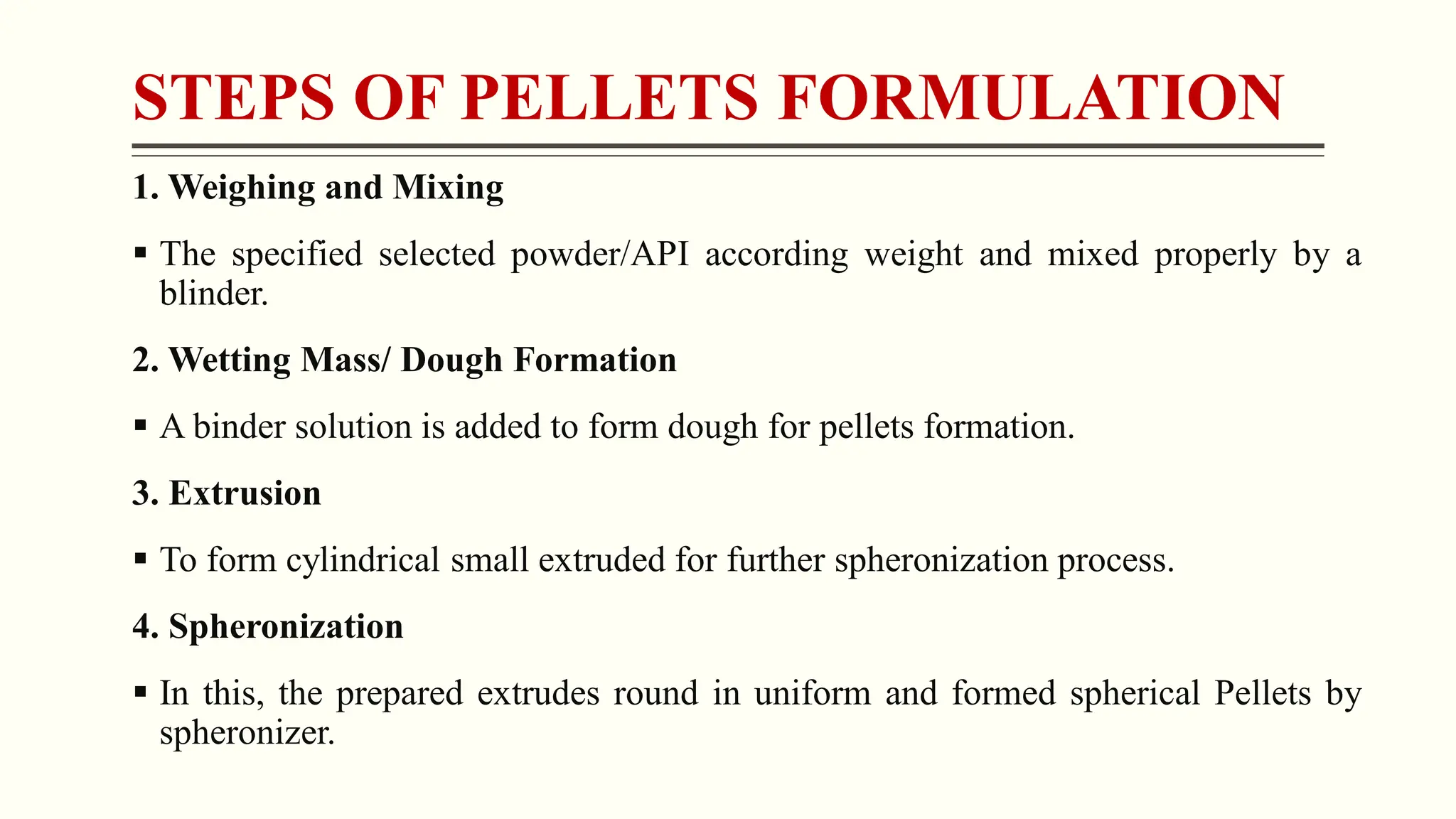 PELLETS - BASIC AND COMPOSITION UNIT DOSAGE FORM | PDF