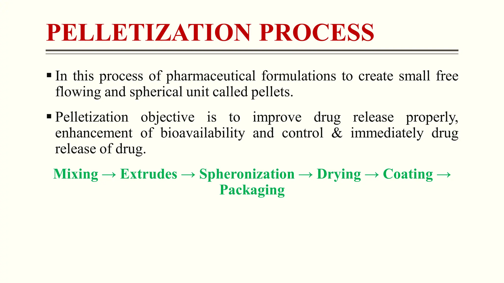 PELLETS - BASIC AND COMPOSITION UNIT DOSAGE FORM | PDF