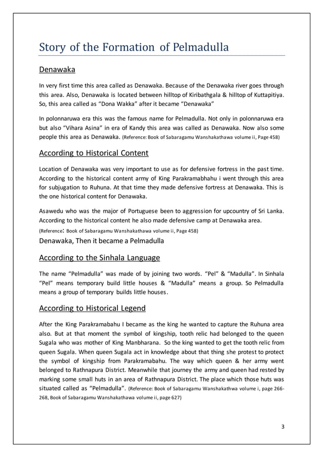 Pelmadulla | DOCX | Buddhism | Religion & Spirituality