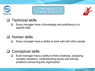 Pel management presensations p1 | PPTX