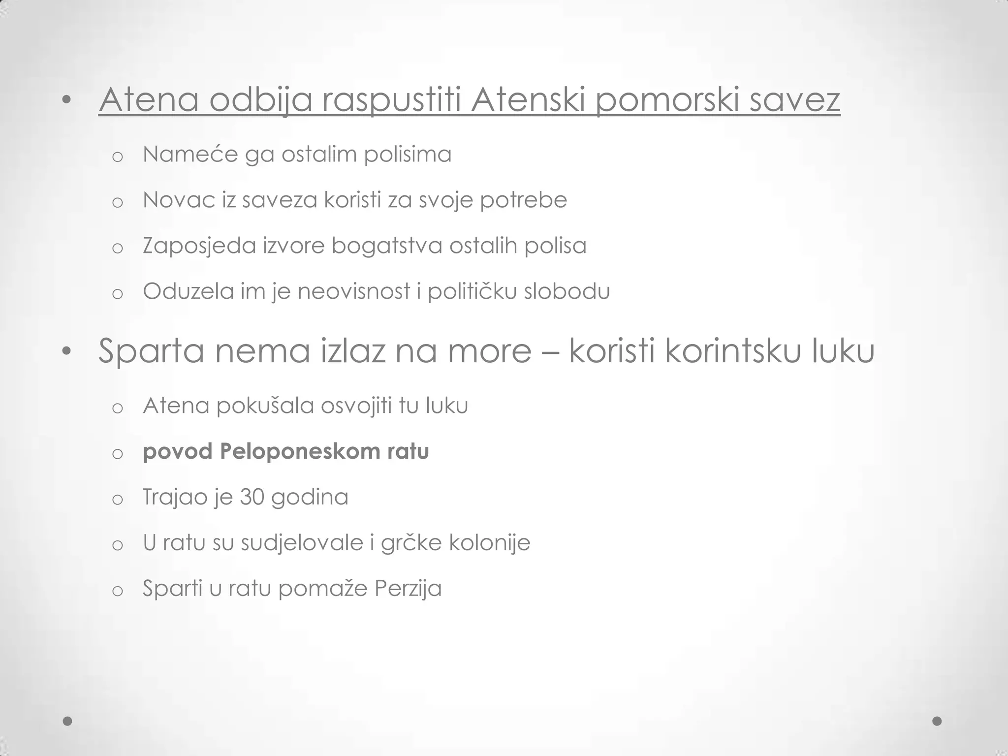 Peloponeski rat | PPTX