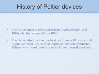 Peltier (1) | PPT