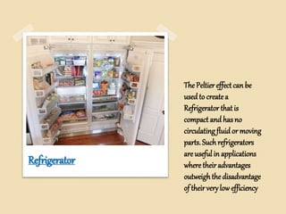 Peltier’s effect | PPTX