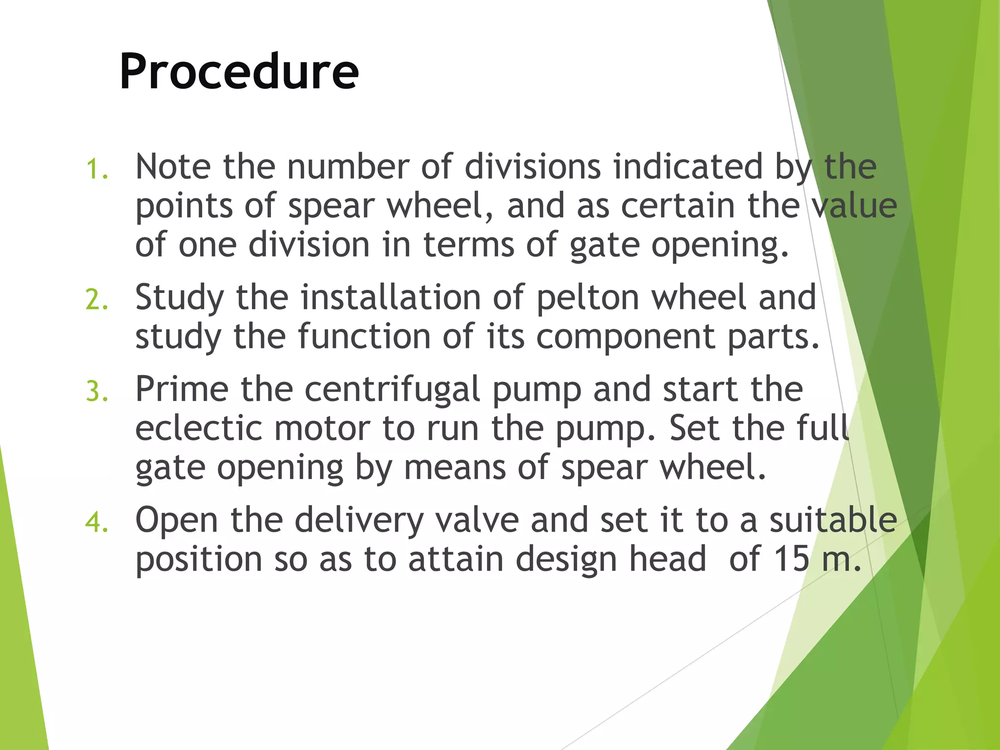Pelton wheel | PPT