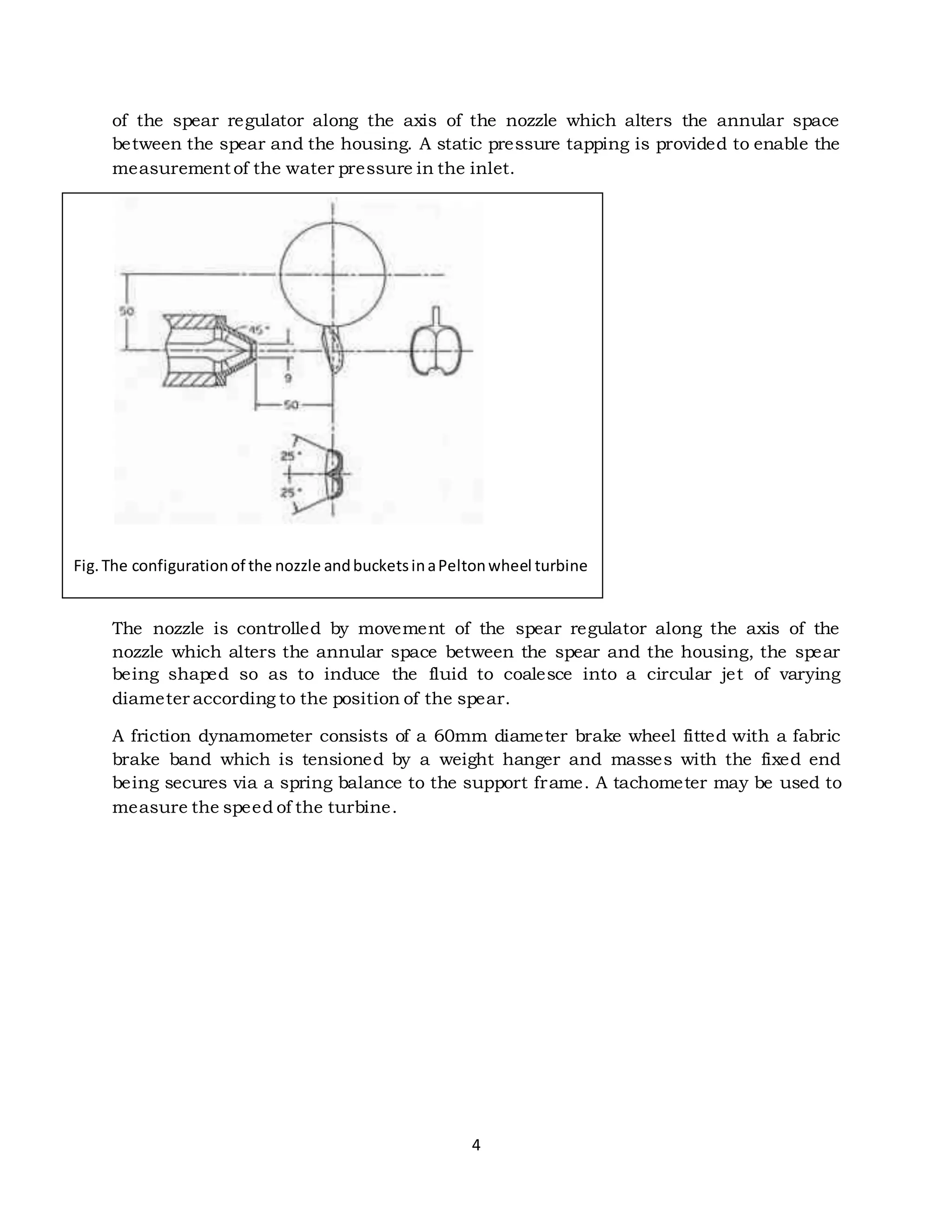 Pelton wheel experiment | DOCX