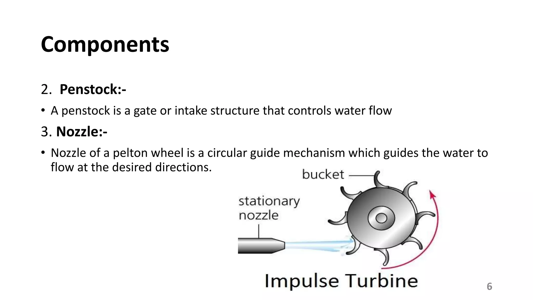 Pelton wheel turbine | PPTX