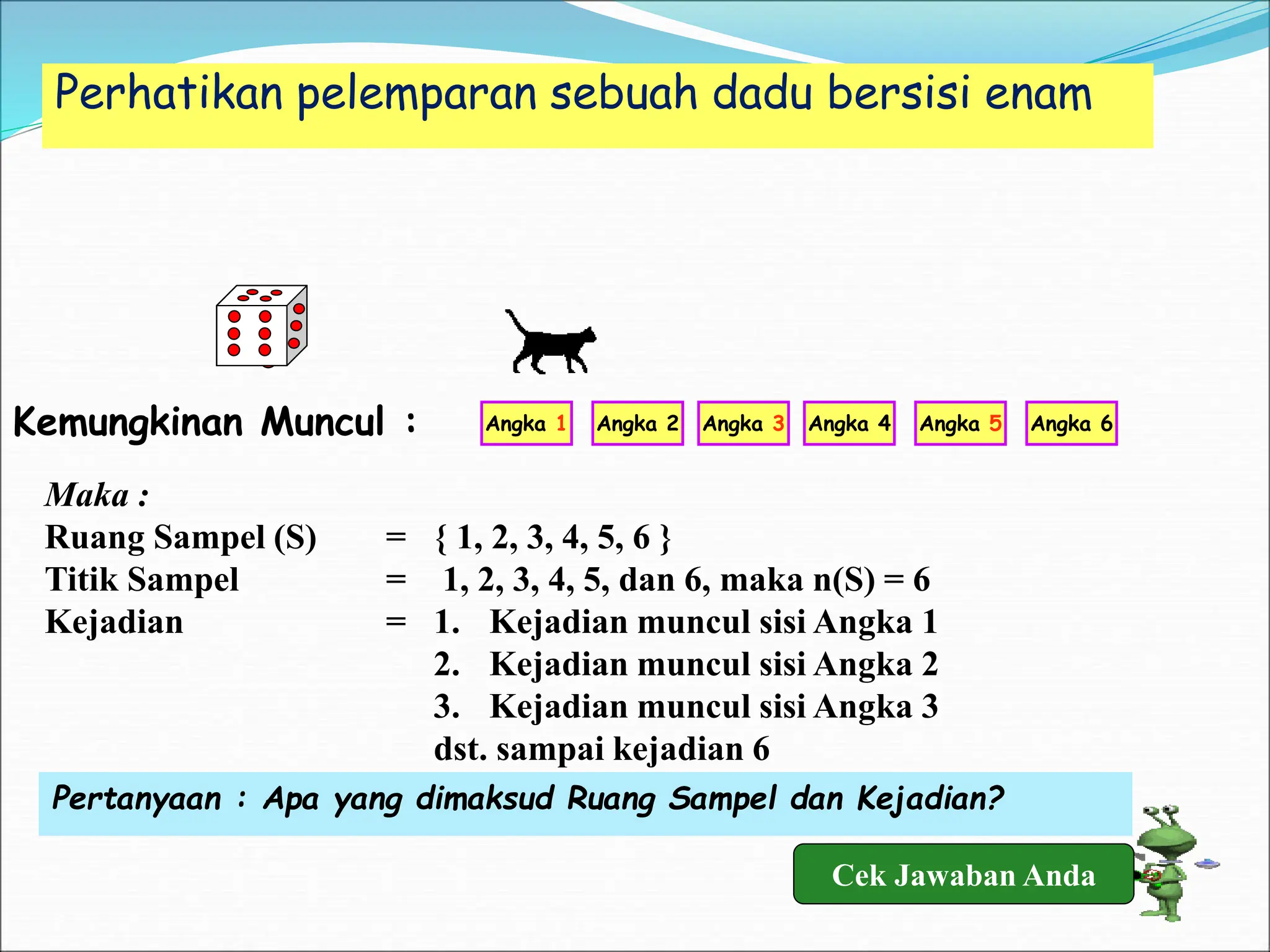 Materi Peluang kelas XII kurikulum merdeka | PPT
