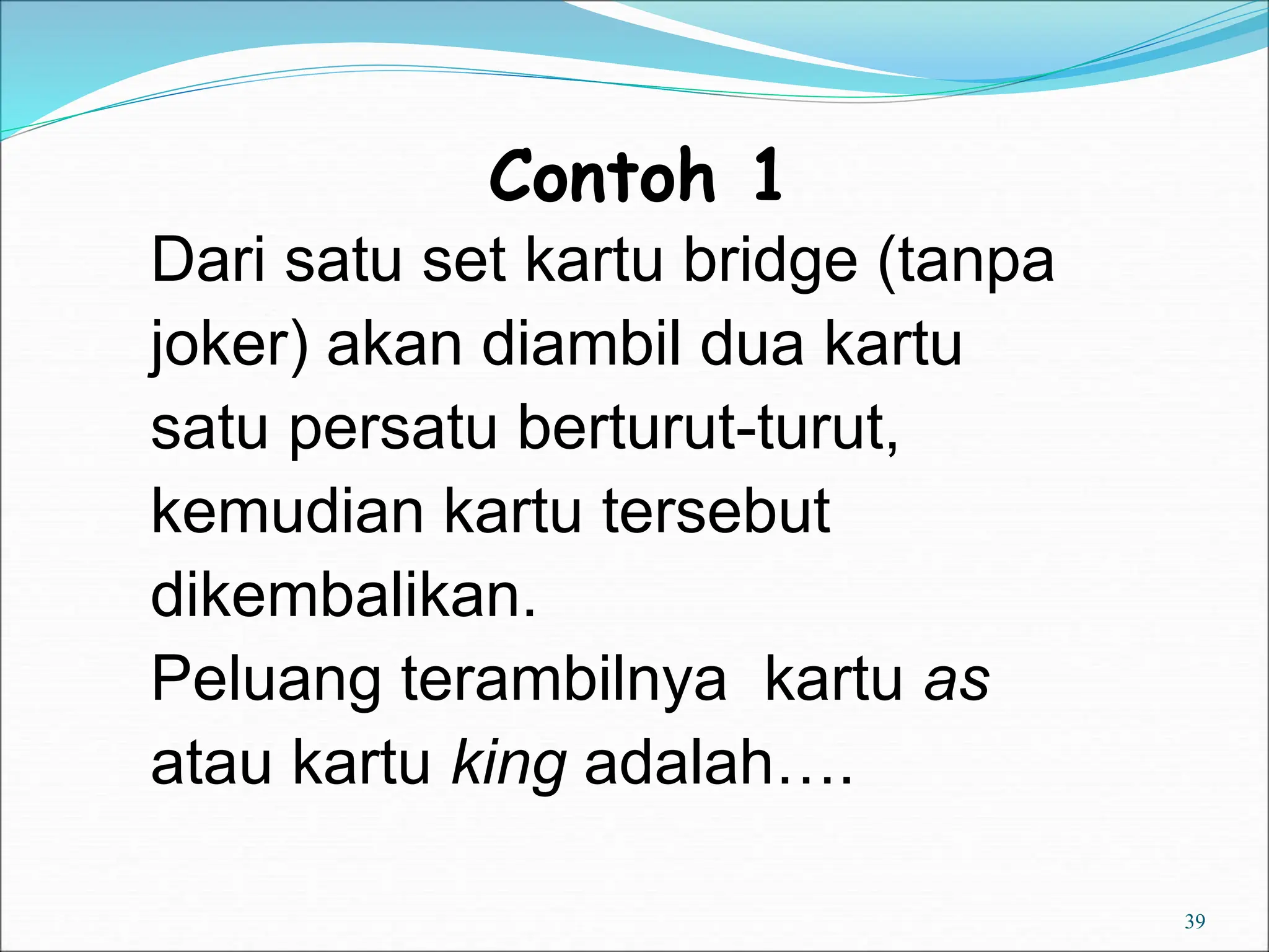 Materi Peluang kelas XII kurikulum merdeka | PPT