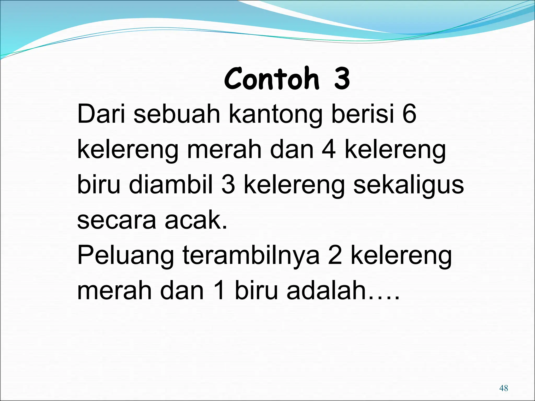 Materi Peluang kelas XII kurikulum merdeka | PPT