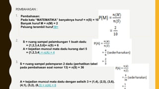 Peluang empirik | PPTX
