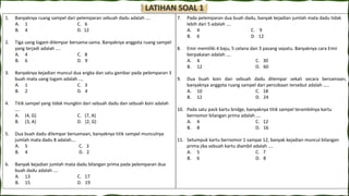 Peluang Kelas 8 - Part 1 [Pengertian - Menentukan Ruang Sampel].pptx