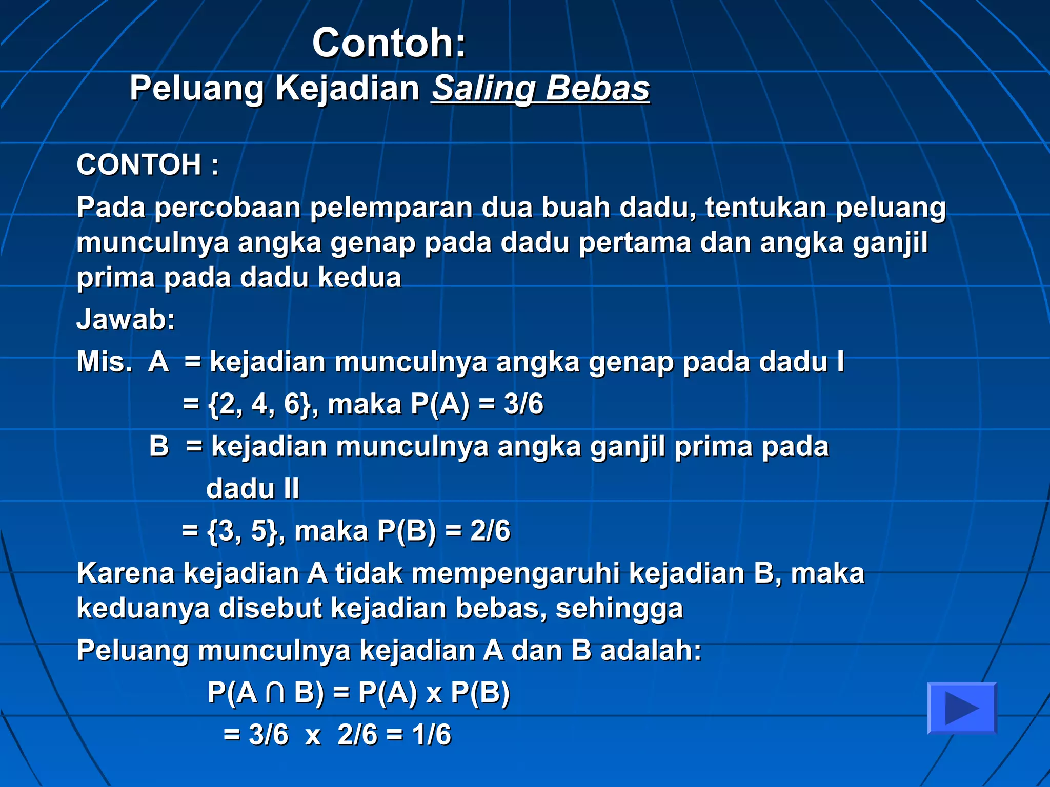 Presentasi Materi Peluang | PPT