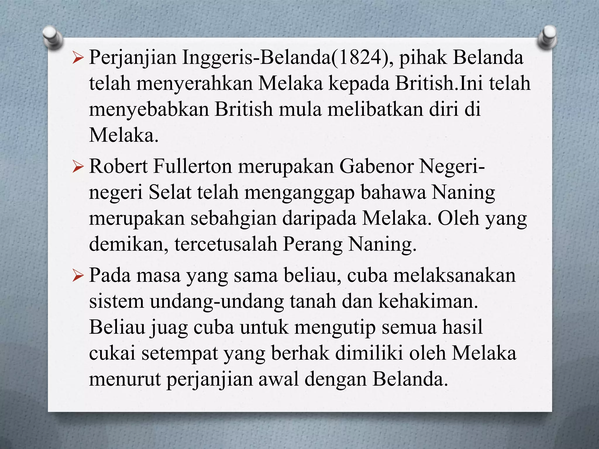 CIKGU IS: PELUASAN KUASA DI NANING DAN SERI MENANTI | PDF
