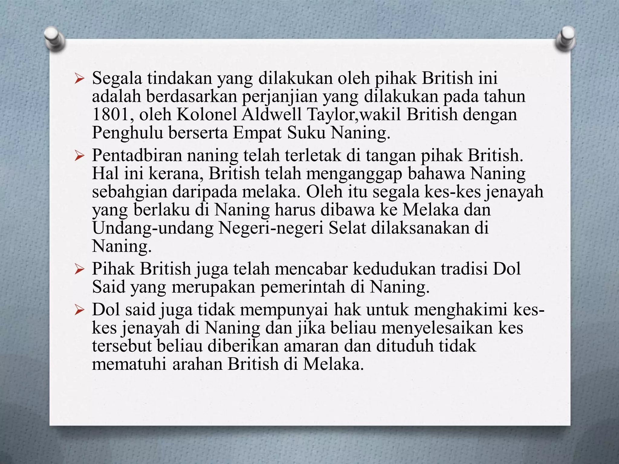 CIKGU IS: PELUASAN KUASA DI NANING DAN SERI MENANTI | PDF