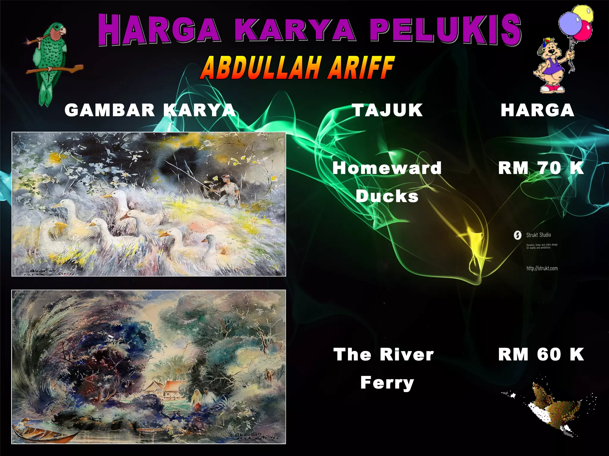 Pelukis catan cat air pulau pinang | PPT