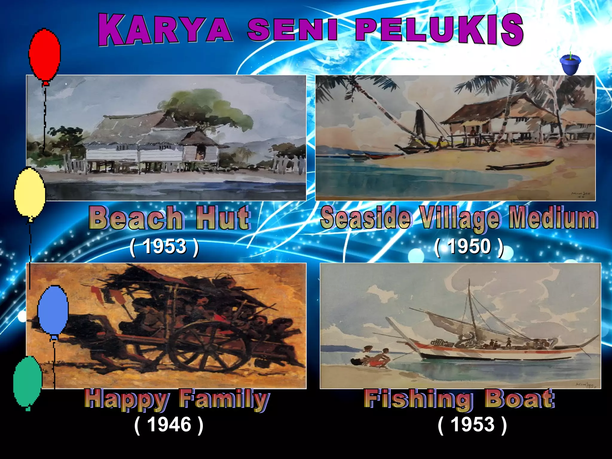 Pelukis catan cat air pulau pinang | PPT