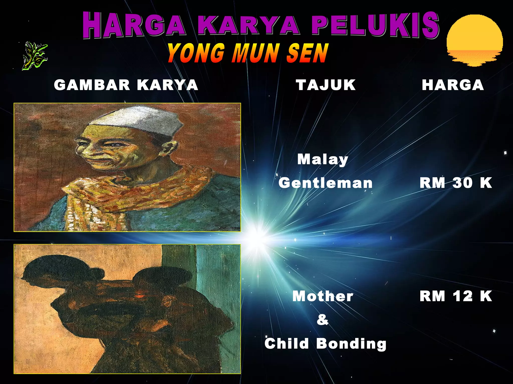 Pelukis catan cat air pulau pinang | PPT