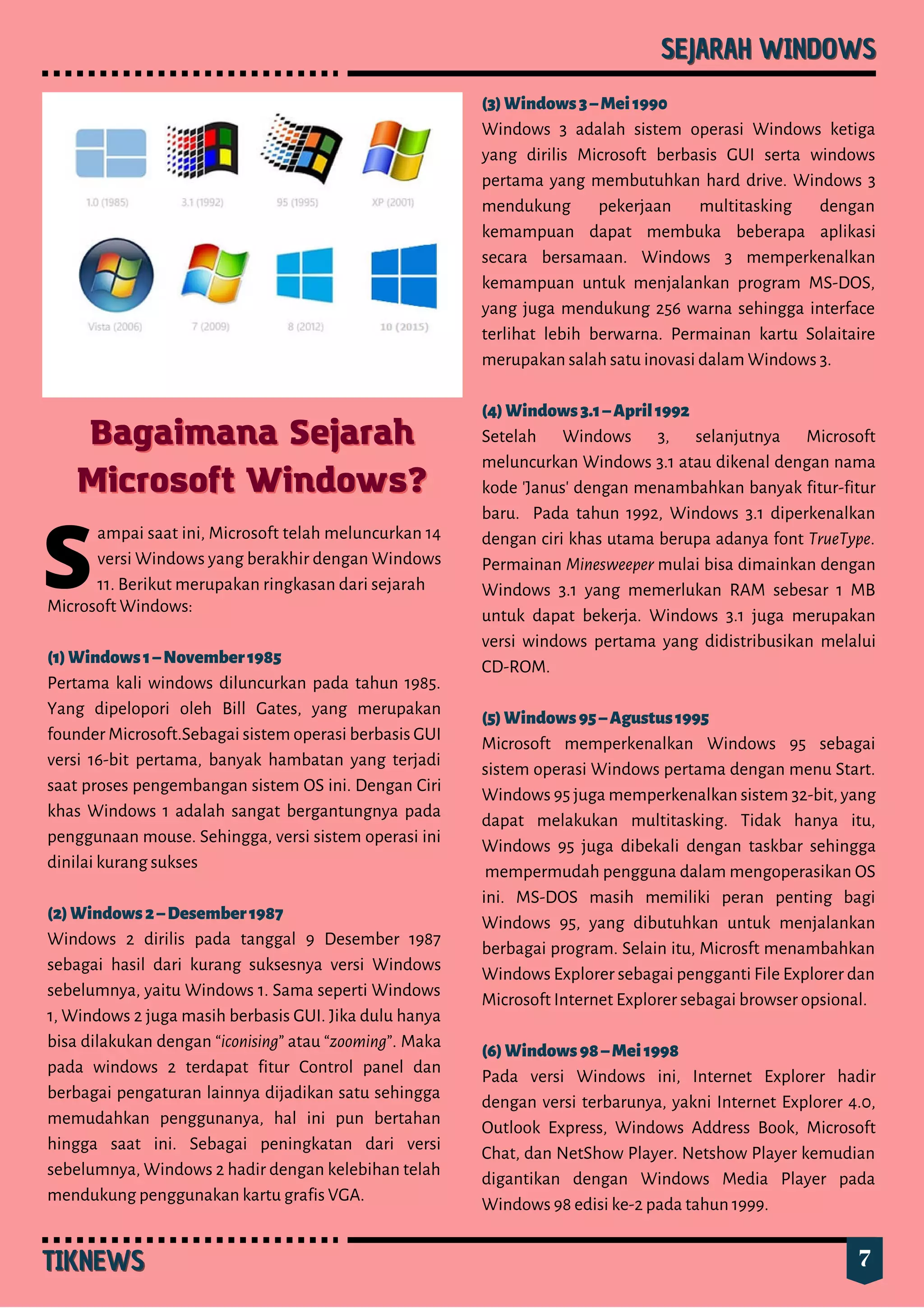 Peluncuran Windows 12 | PDF