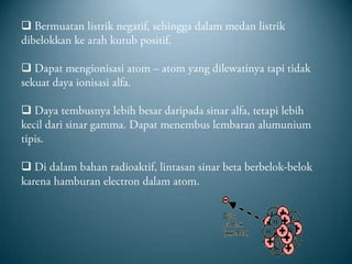 Peluruhan partikel beta | PPTX