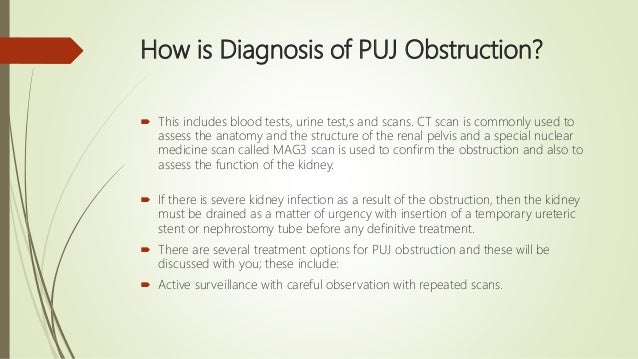 Pelvi Ureteric Junction Dr Ali Thwaini