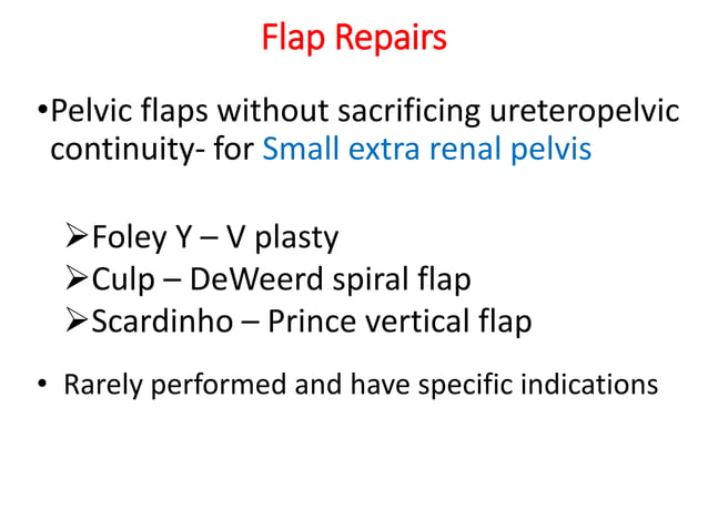 Pelvi-ureteric junction obstruction | PPTX | Digestive Disorders ...