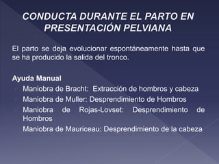 Parto en pelviano | PPTX