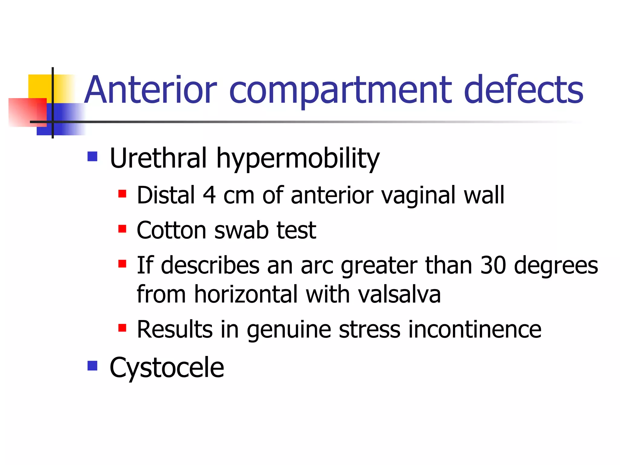Pelvic Organ Prolapse - POP- www.jinekolojivegebelik:com | PPT