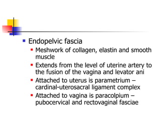 Pelvic Organ Prolapse - POP- www.jinekolojivegebelik:com | PPT