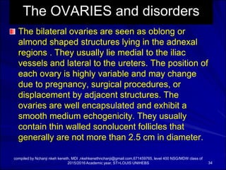 Pelvic and obstetrics ultrasound scan lectures,MDIRT nchanji nkeh ...