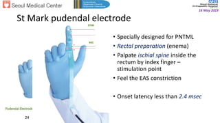 pelvic electrophysiology test | PDF
