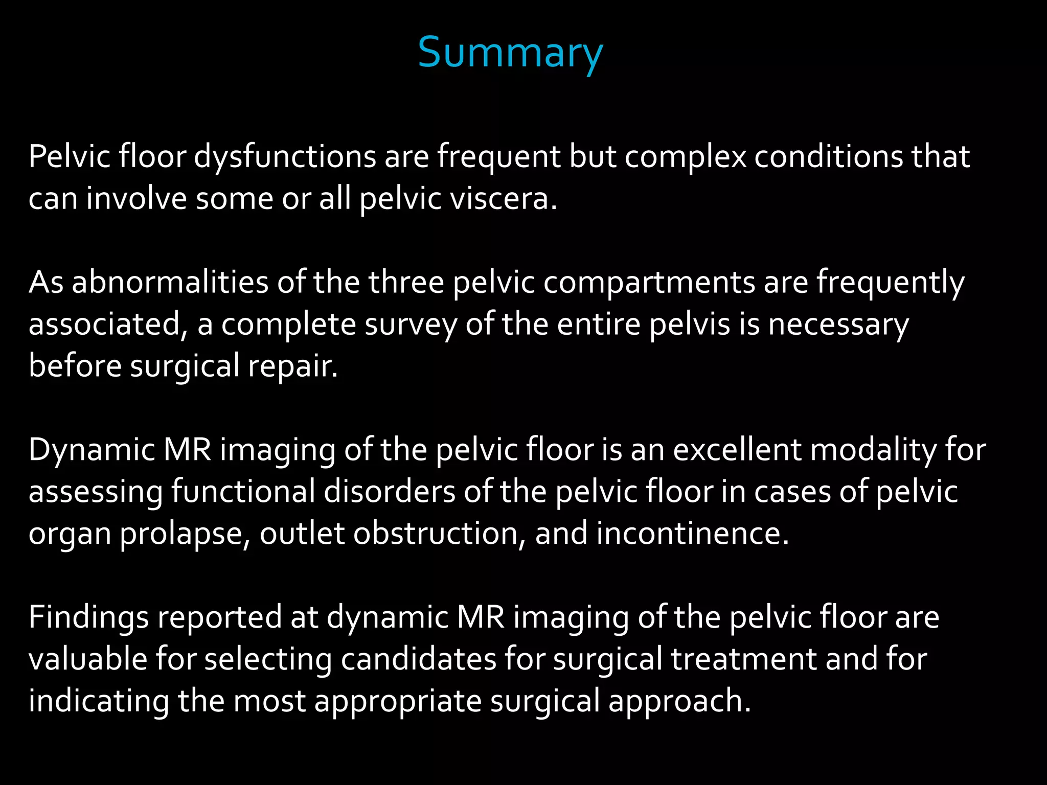 Pelvic floor | PPTX