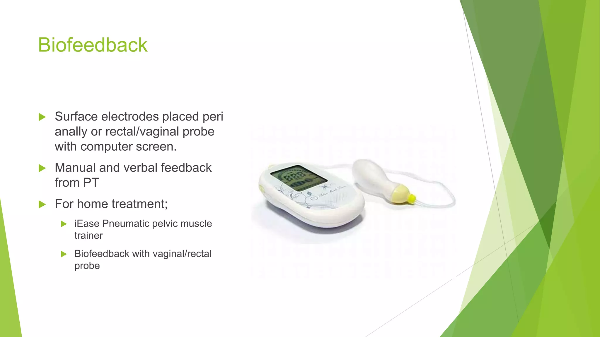 PELVIC FLOOR REHABILITATION | PPTX