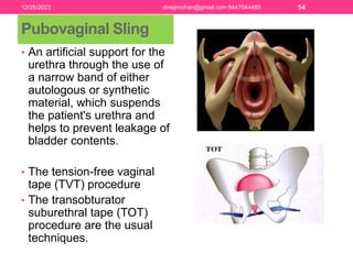 PELVIC FLOOR ANATOMY AND REPAIR.pptx FOR TEACHING | PPTX