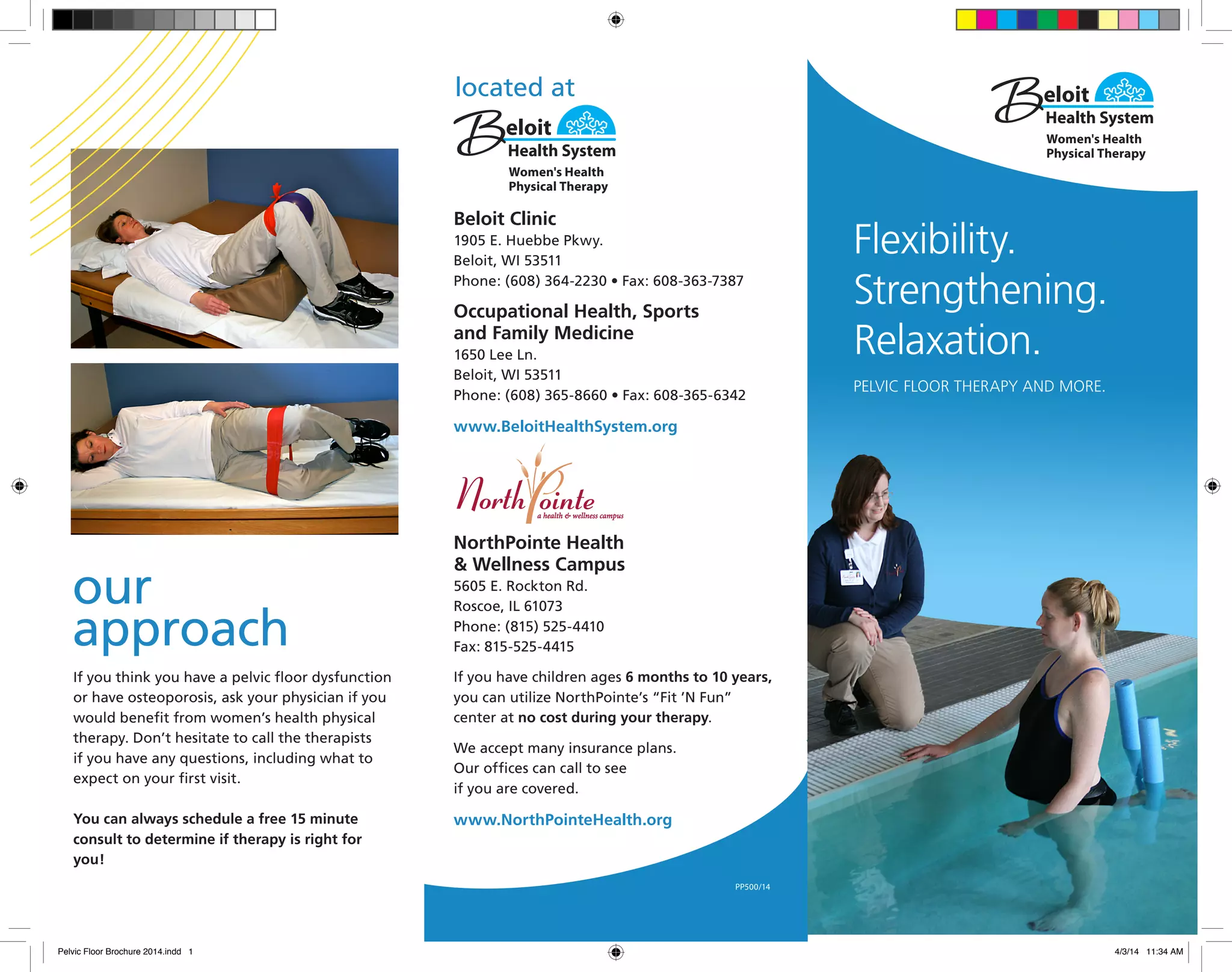 Pelvic floor brochure 2014 | PPT