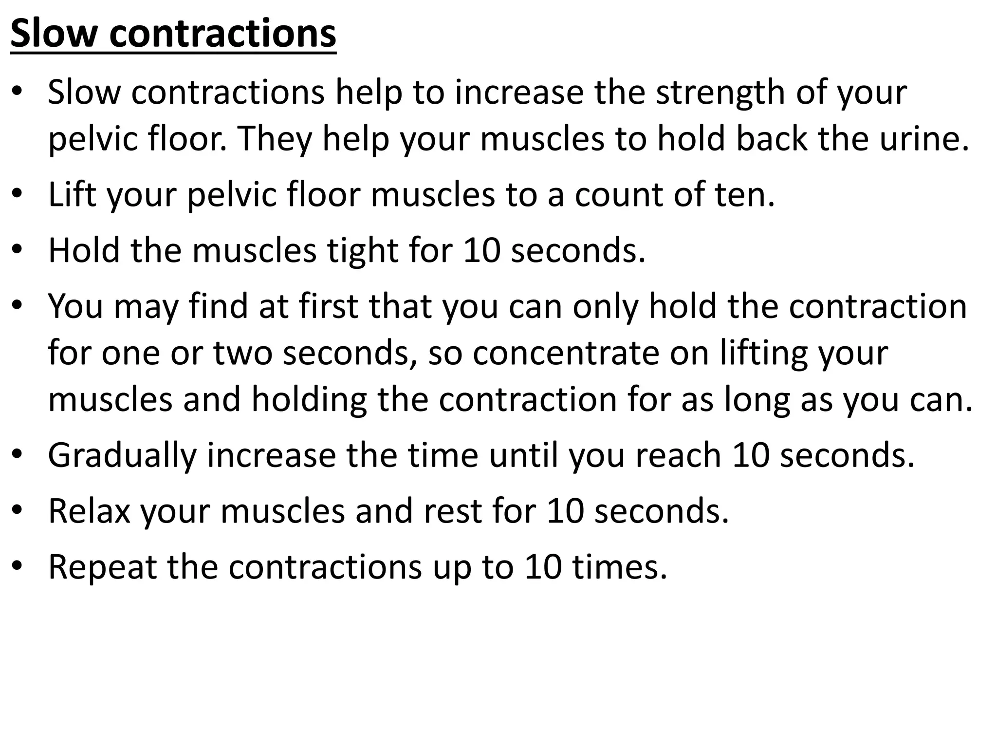 Pelvic floor rehabilitation | PPTX