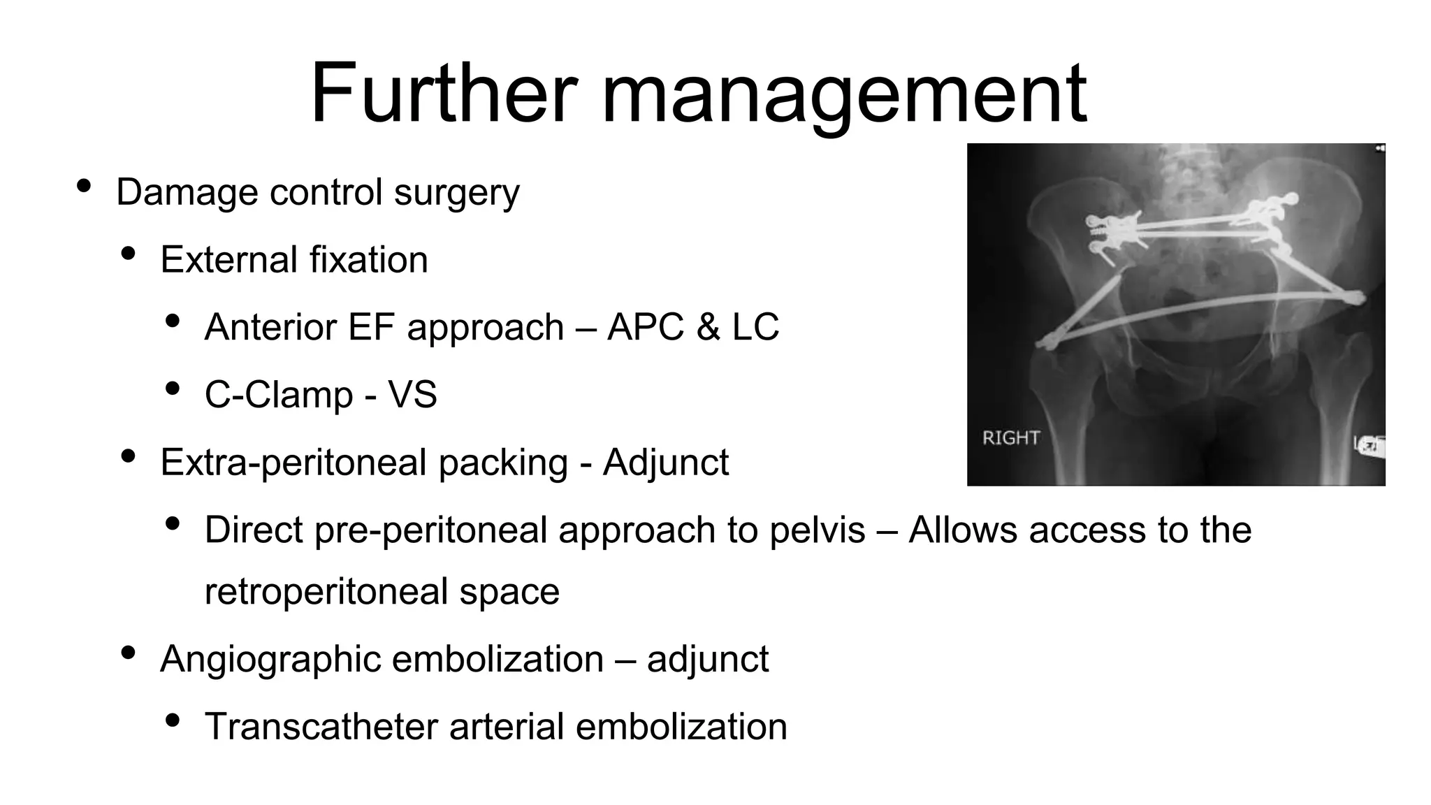 Pelvic Fracture managemnt- Case based discussion .pptx