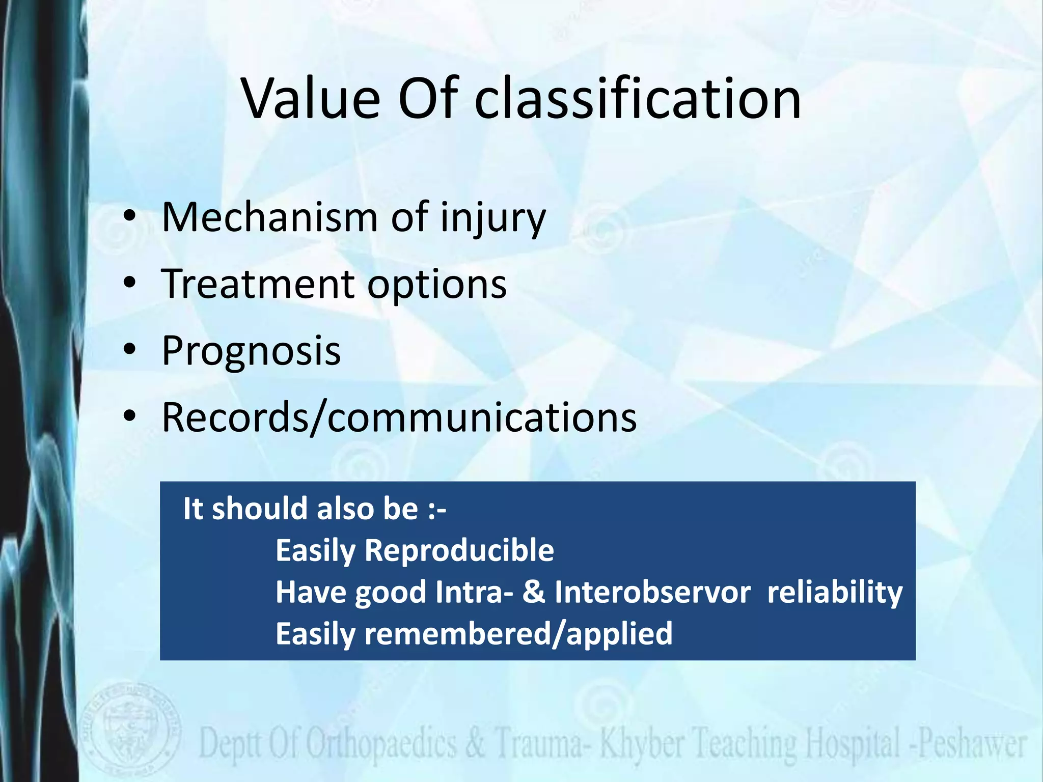 Pelvic fracture classification | PPTX